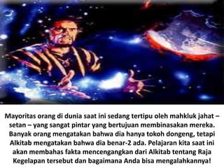 Apakah Tuhan Menciptakan Setan dalam alkitab.pptx