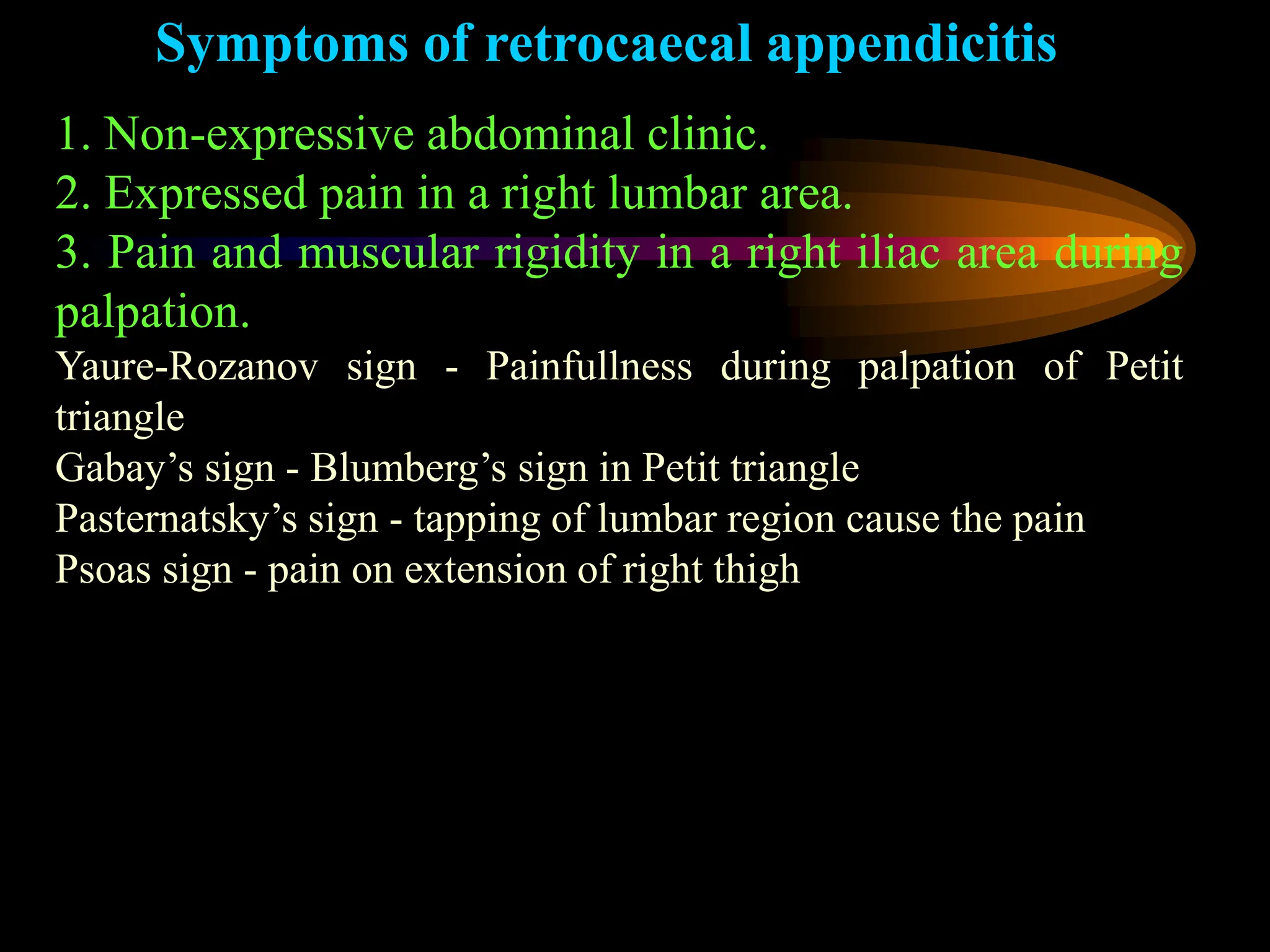 Appendicitis - disease, etiology, treatment | PPT
