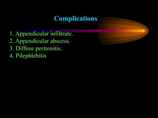 Appendicitis - disease, etiology, treatment | PPT | Digestive Disorders ...