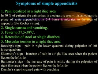 Appendicitis - disease, etiology, treatment | PPT | Digestive Disorders ...
