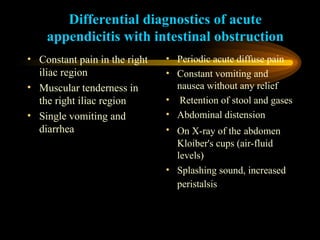 2 Appendicitis . Inflammation of appendix | PPT