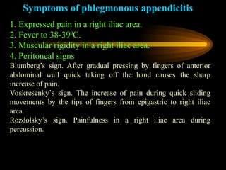 2 Appendicitis . Inflammation of appendix | PPT