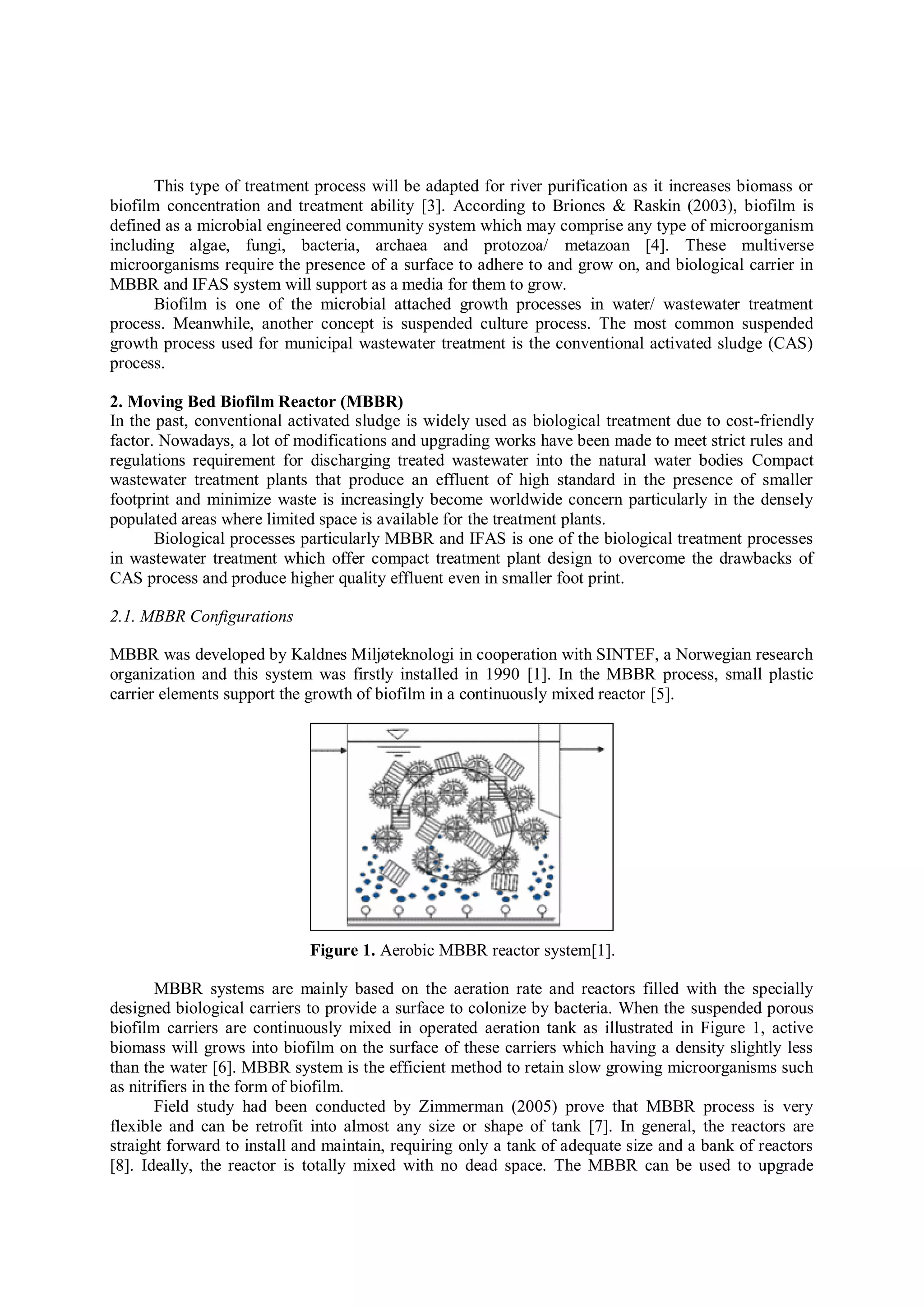 2 application of moving bed biofilm reactor (mbbr) and integrated fixed ...