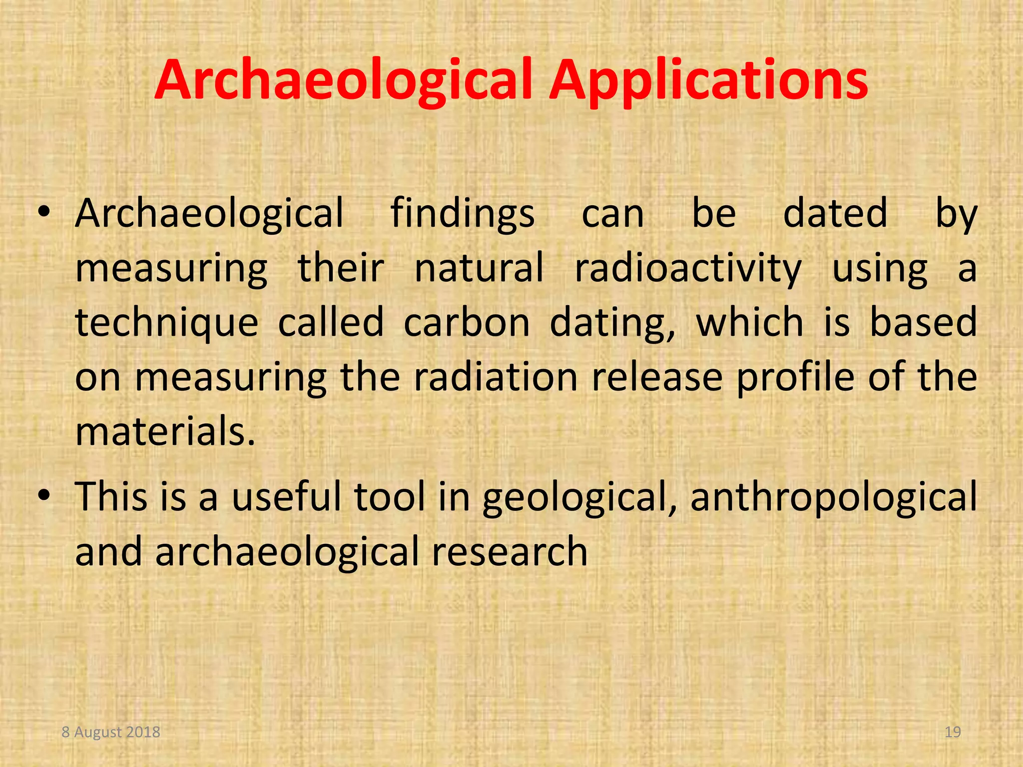 Applications Of Nuclear Energy | PPTX
