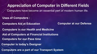 Lesson 2 appreciation Of Computer.pptx