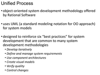 2 approaches to system development | PPT