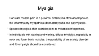Clinical approach to myopathy and management.pptx