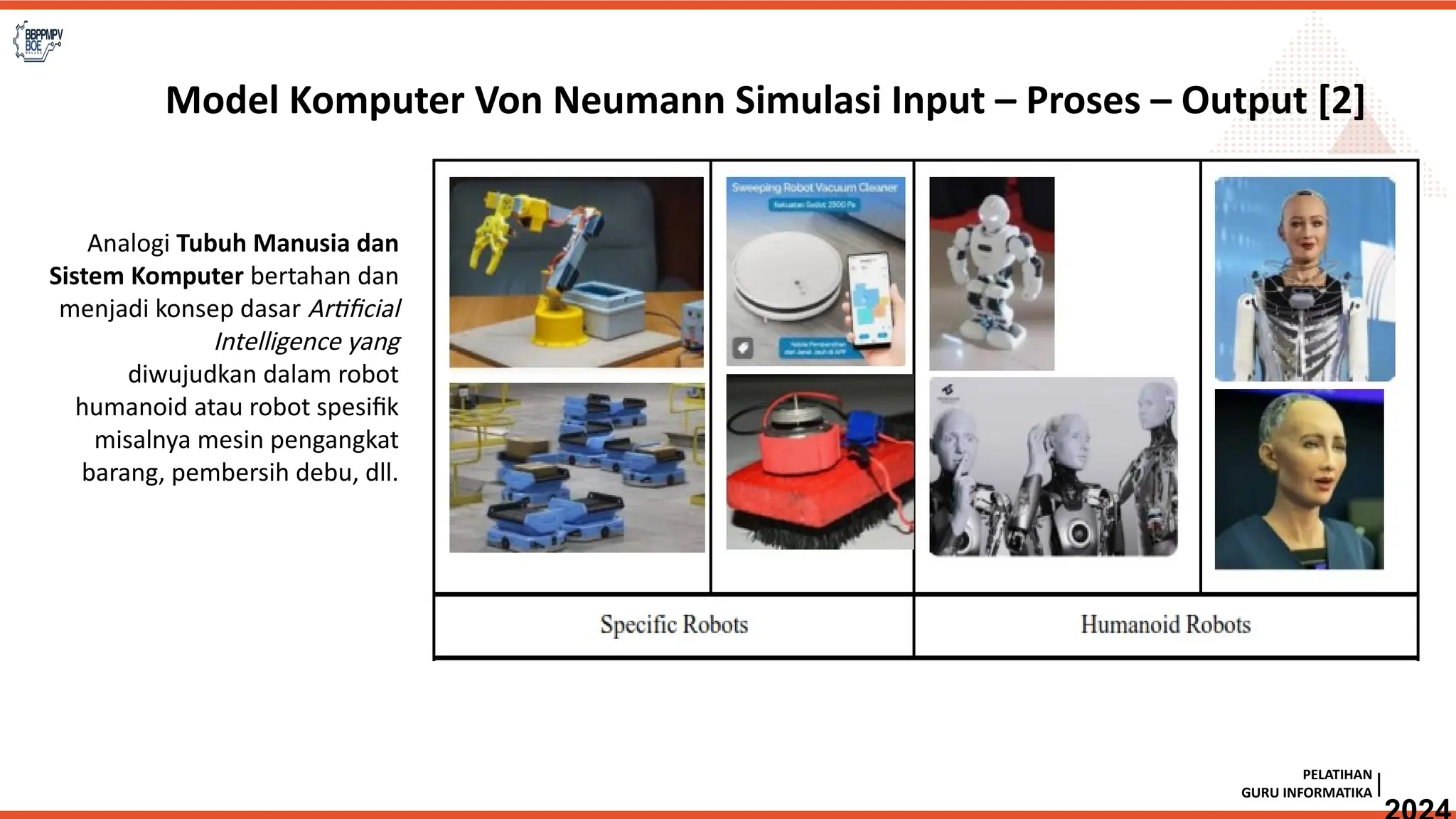 model komputer Von Neumann Simulasi Input – Proses – Output | PPTX