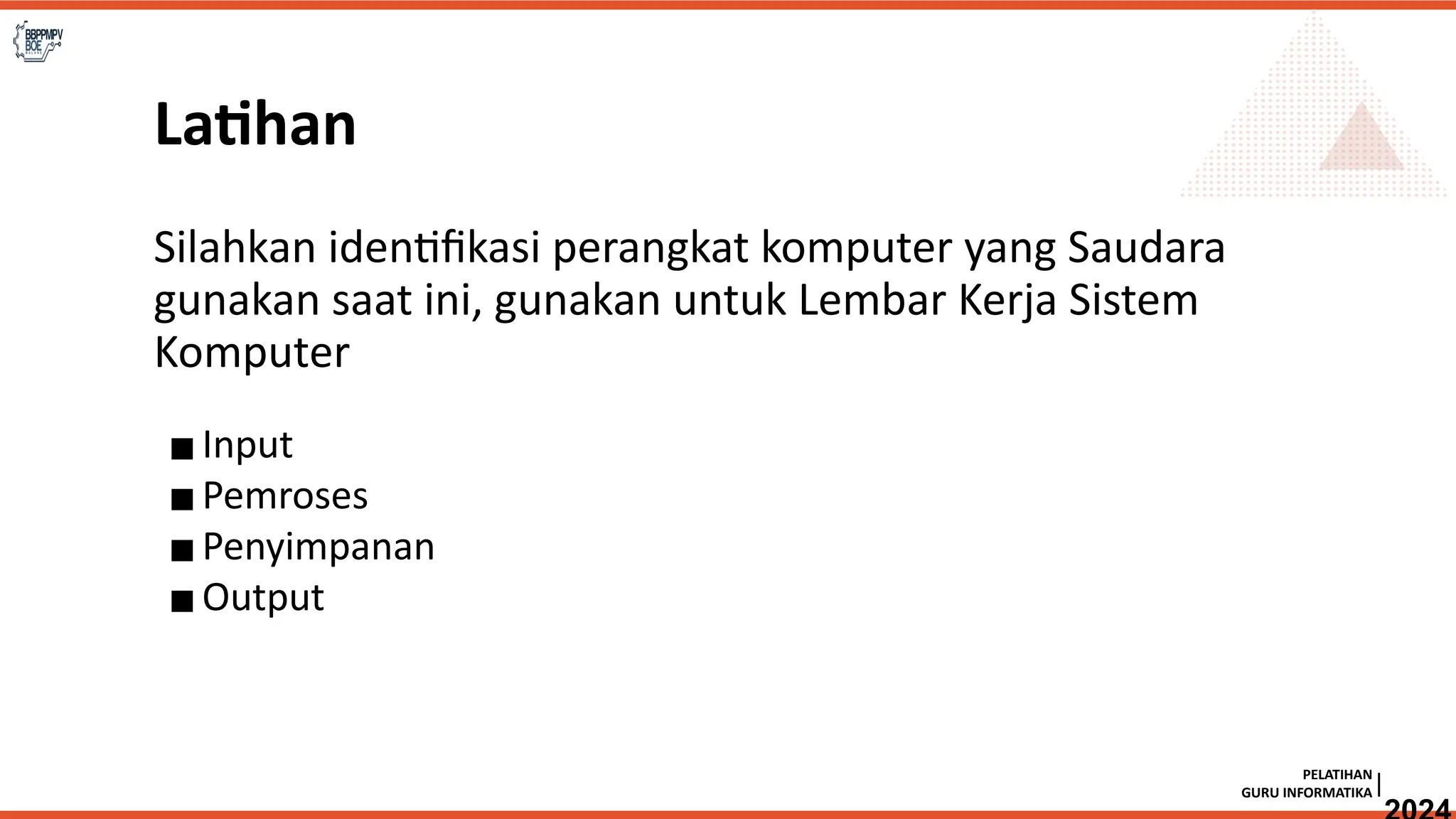 model komputer Von Neumann Simulasi Input – Proses – Output | PPTX