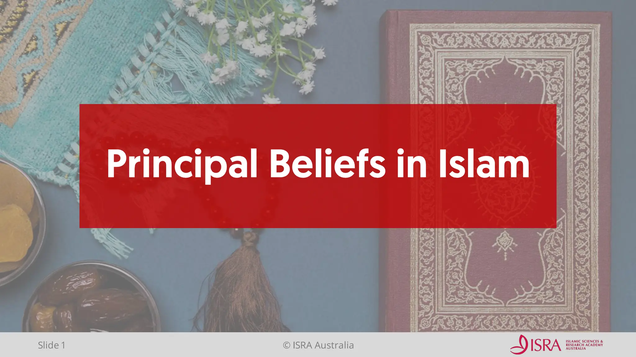 2A Principal Beliefs of Islam ISRA (Tawhid) | PDF | Islam | Religion ...
