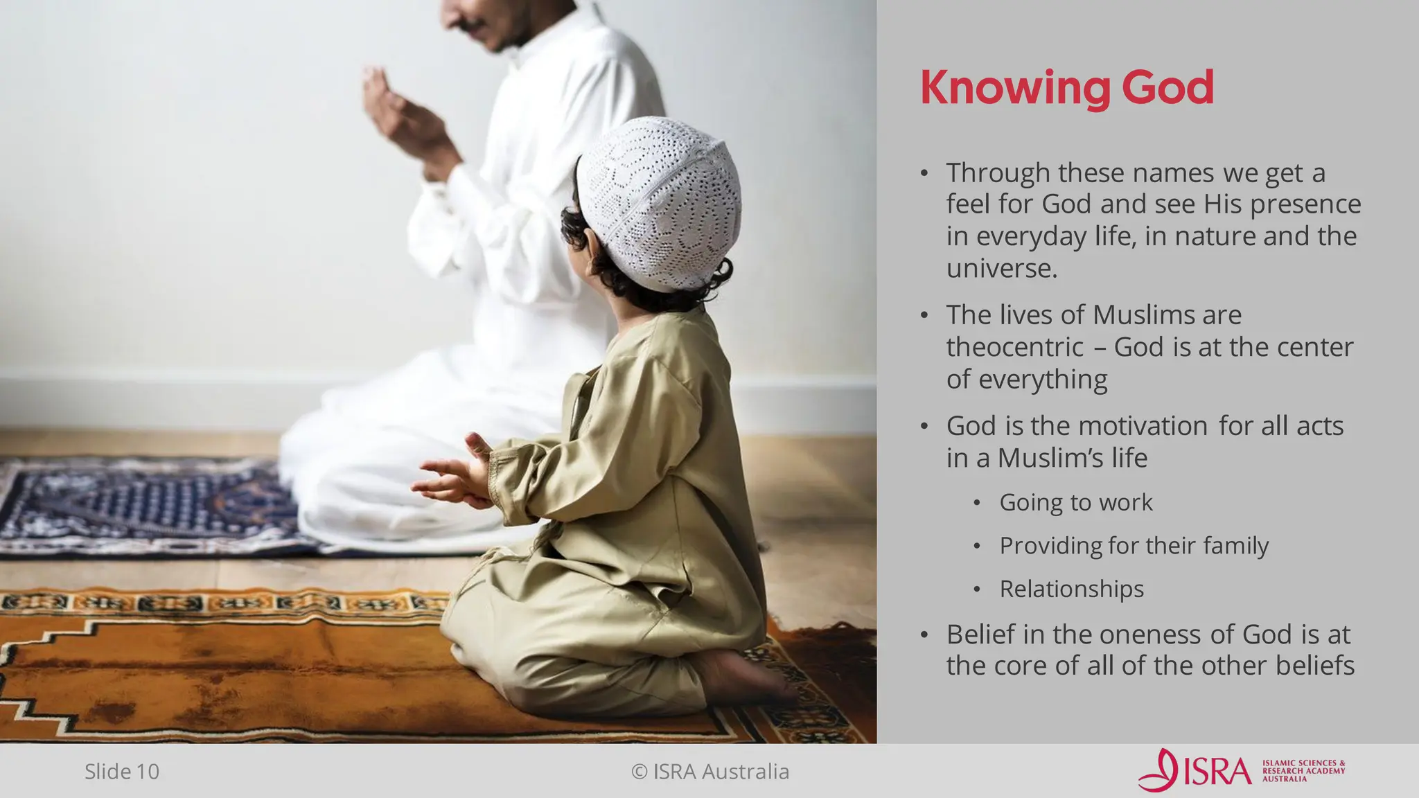2A Principal Beliefs of Islam ISRA (Tawhid) | PPT