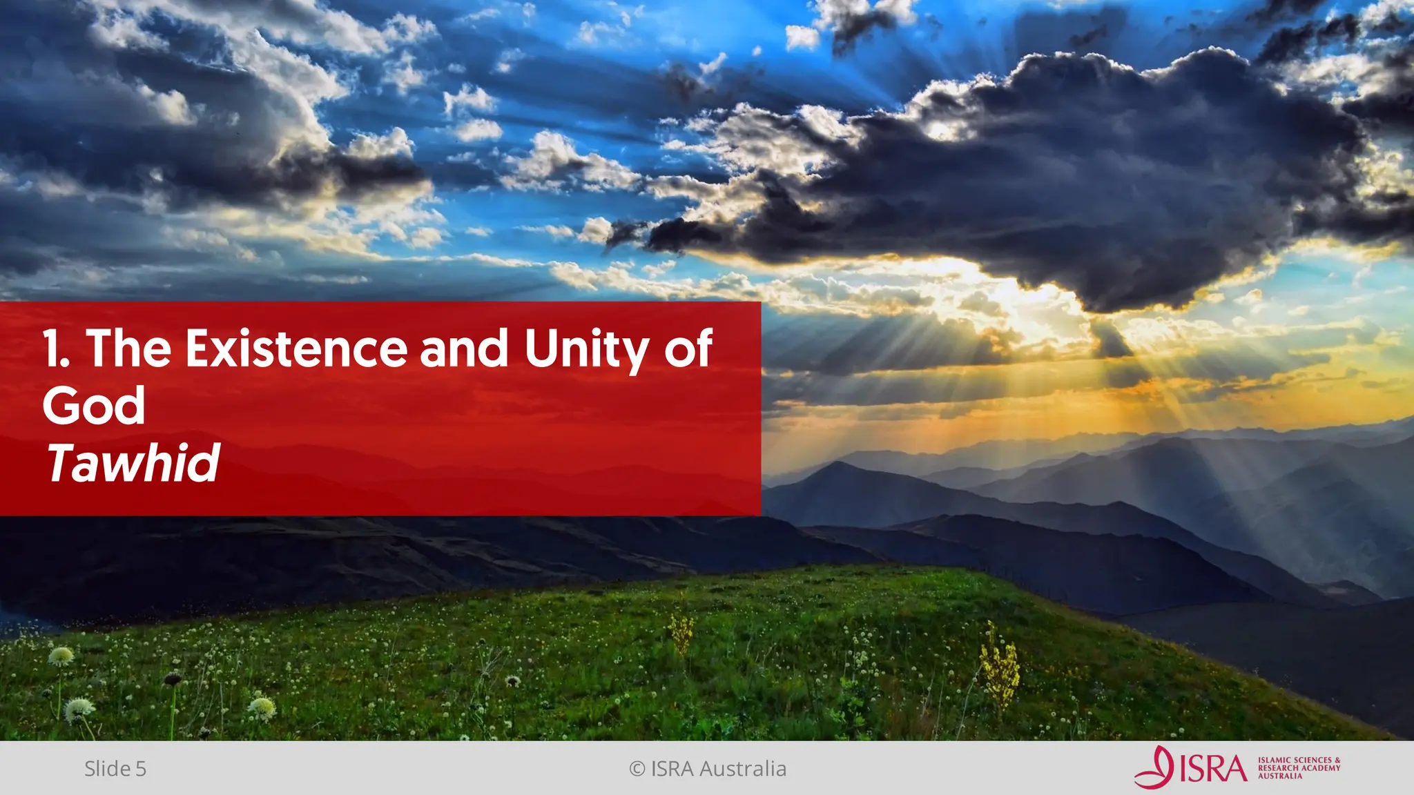 2A Principal Beliefs of Islam ISRA (Tawhid) | PDF | Islam | Religion ...