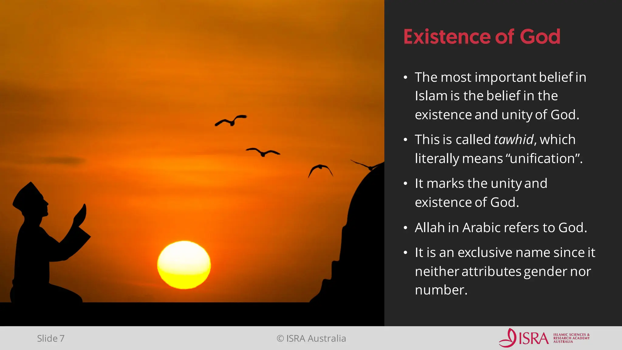 2A Principal Beliefs of Islam ISRA (Tawhid) | PDF | Islam | Religion ...