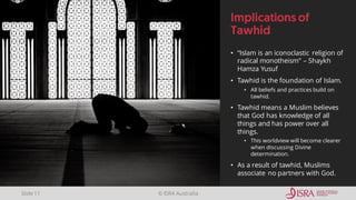 2A Principal Beliefs of Islam ISRA (Tawhid) | PDF | Islam | Religion ...