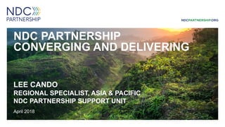 NDC Partnership: Converging and delivering | PPT