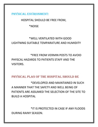 Providing safe and clean environment | PDF