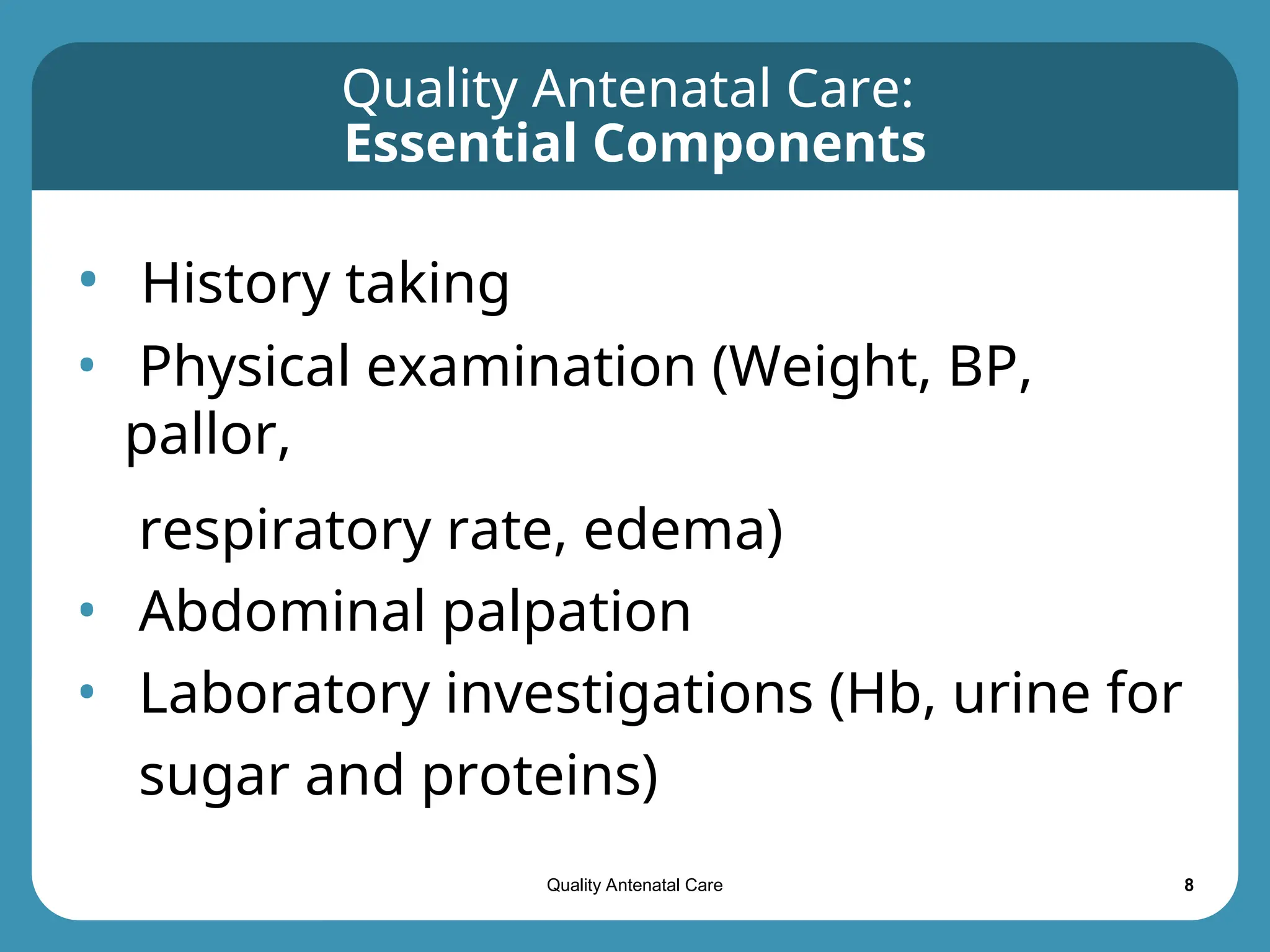 2a_Quality-Antenatal-Care for pregnant mothers.ppt