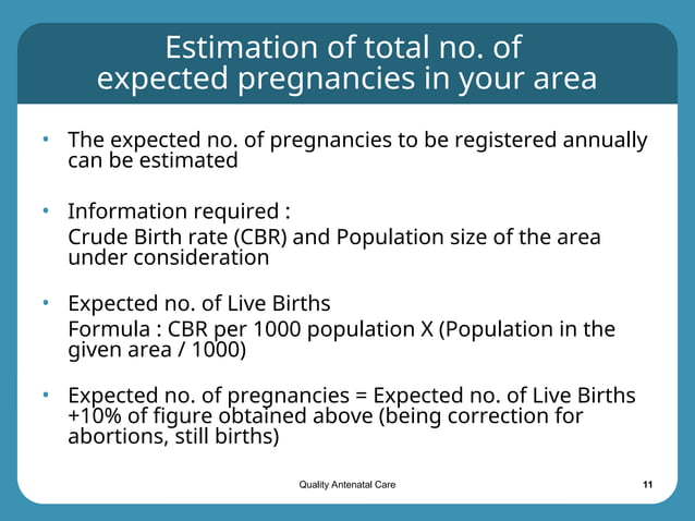2a_Quality-Antenatal-Care for pregnant mothers.ppt