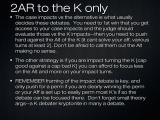 2ar situational debating in policy debate | PPT