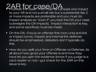 2ar situational debating in policy debate | PPT | Political Issues ...