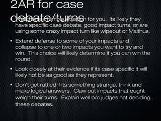 2ar situational debating in policy debate | PPT | Political Issues ...