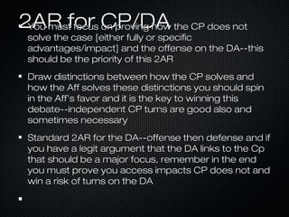 2ar situational debating in policy debate | PPT