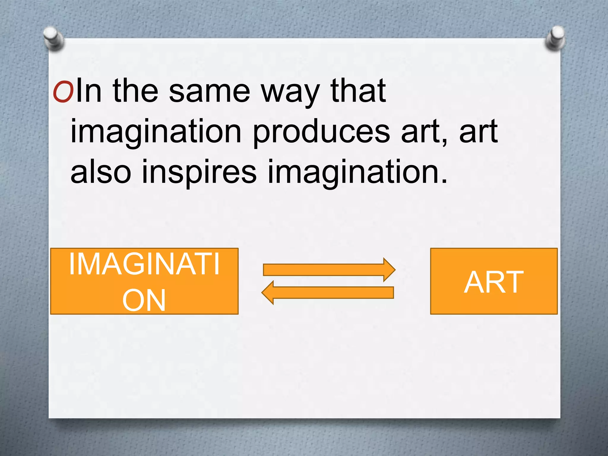 Art Appreciation: Creativity, Imagination, and Expression | PPTX