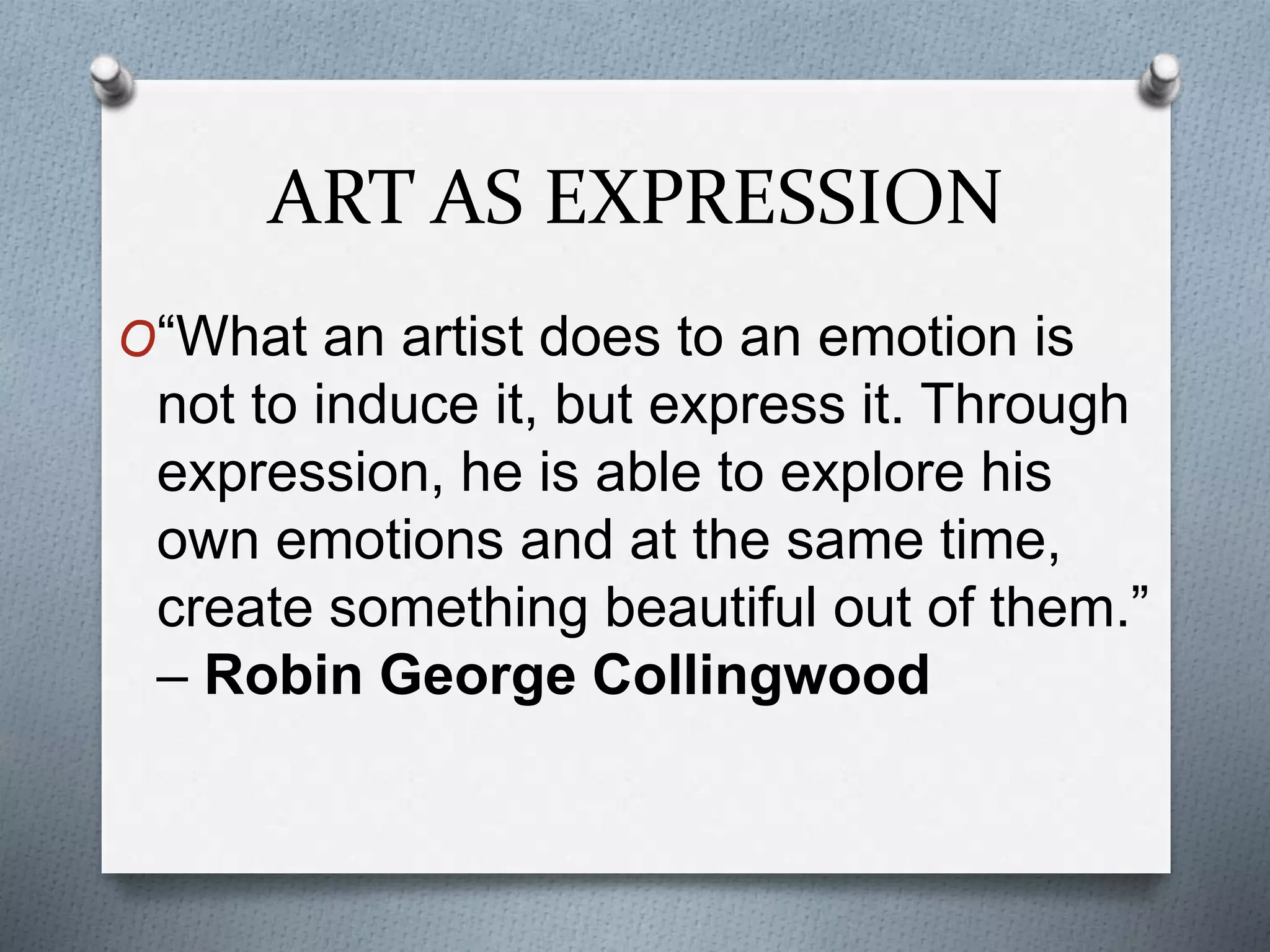 Art Appreciation: Creativity, Imagination, and Expression | PPTX