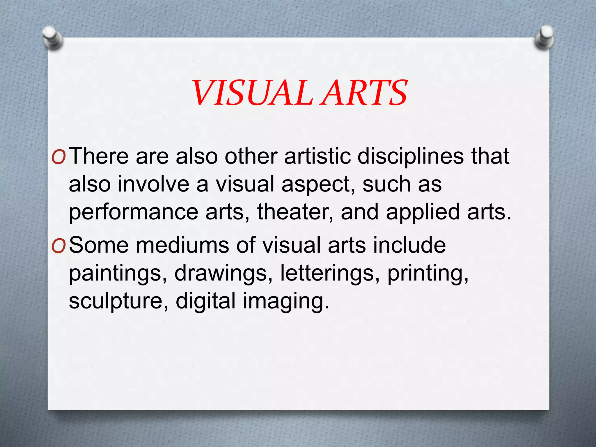 Art Appreciation: Creativity, Imagination, and Expression | PPTX