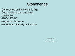 2art appreciation chapter 2 prehistoricart | PPT