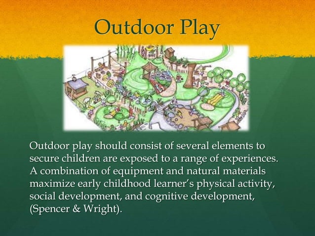Early Childhood Indoor & Outdoor Play | PPTX