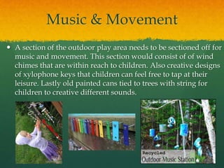 Early Childhood Indoor & Outdoor Play | PPTX