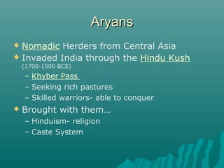 2 aryans and hinduism | PPT | Hinduism | Religion & Spirituality