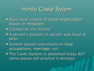 2 aryans and hinduism | PPT