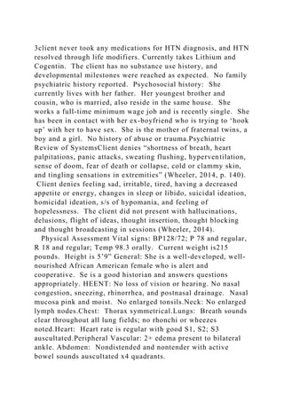 2Assessing ClientsA comprehensive assessment of the patient who p.docx