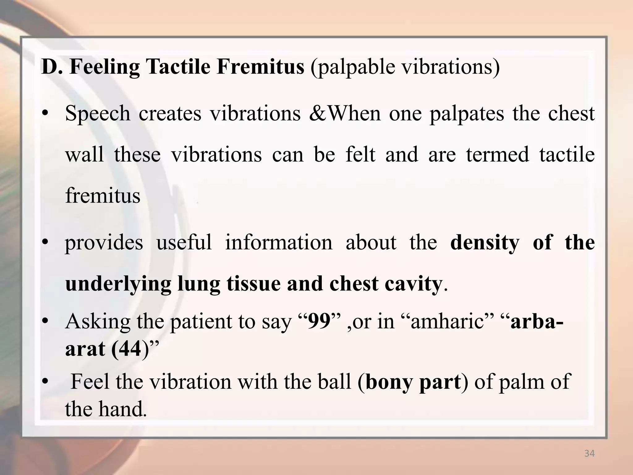 Assessment of patient with respiratory disorder | PPTX