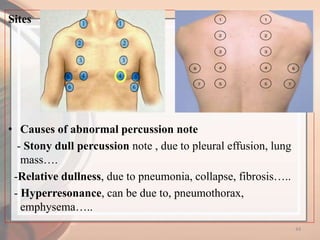 Assessment of patient with respiratory disorder | PPTX