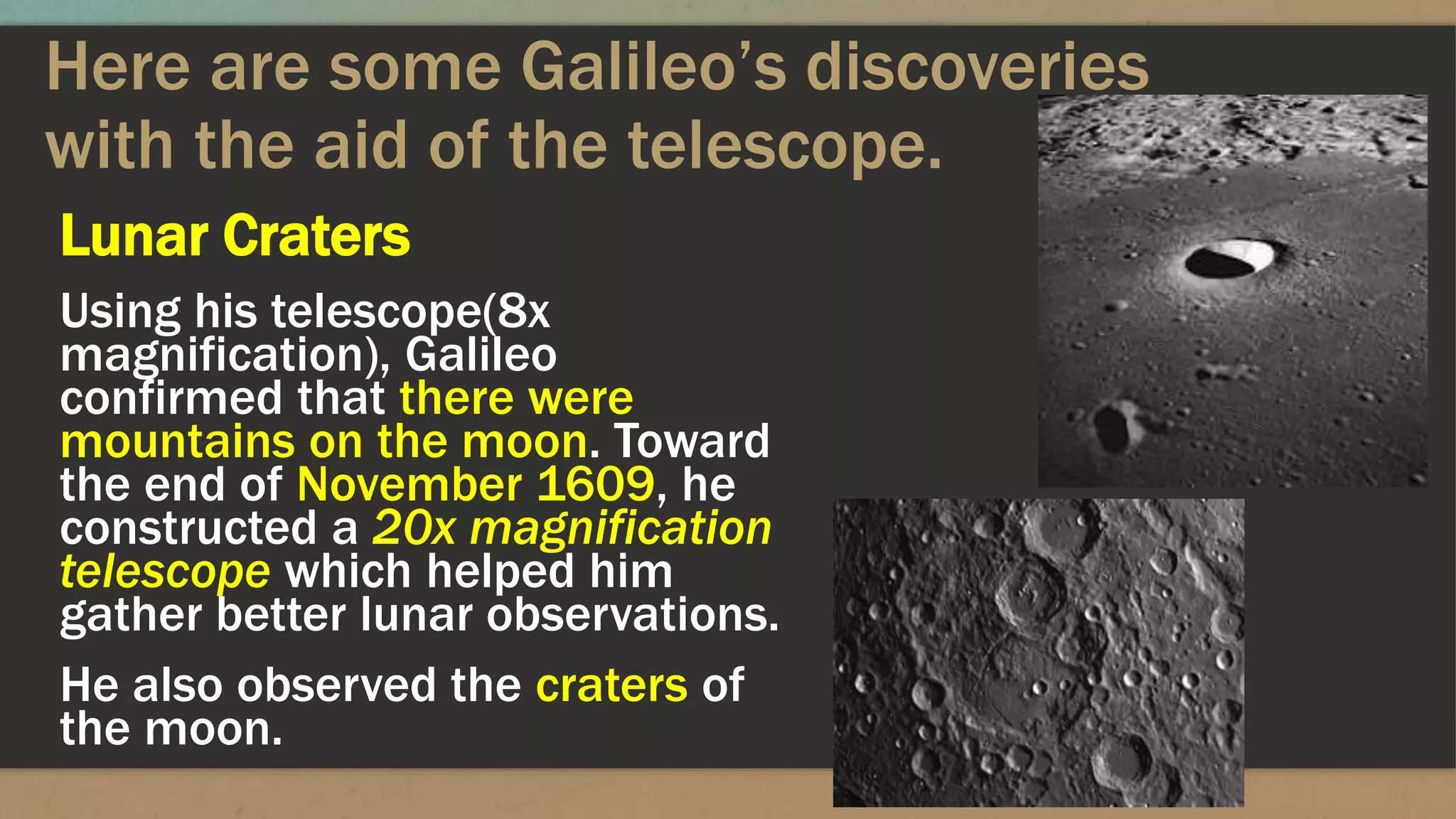 Astronomy and the invention of Telescope | PPTX