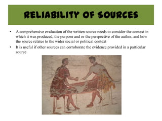 2a the range of available sources | PPT