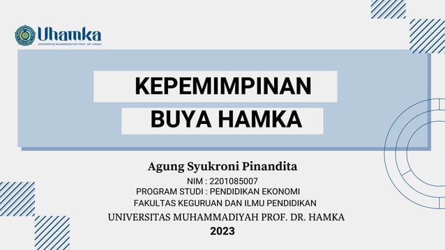 Kepemimpinan Buya Hamka | PDF