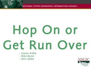 Hop On or Get Run Over | PPT | Geography | Science