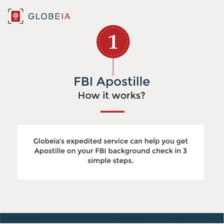 FBI Background Check Apostille? | PDF