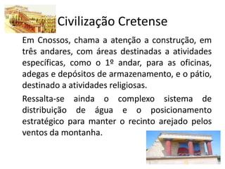 Civilização Greco-Romana - De Minos à Homero | PPTX
