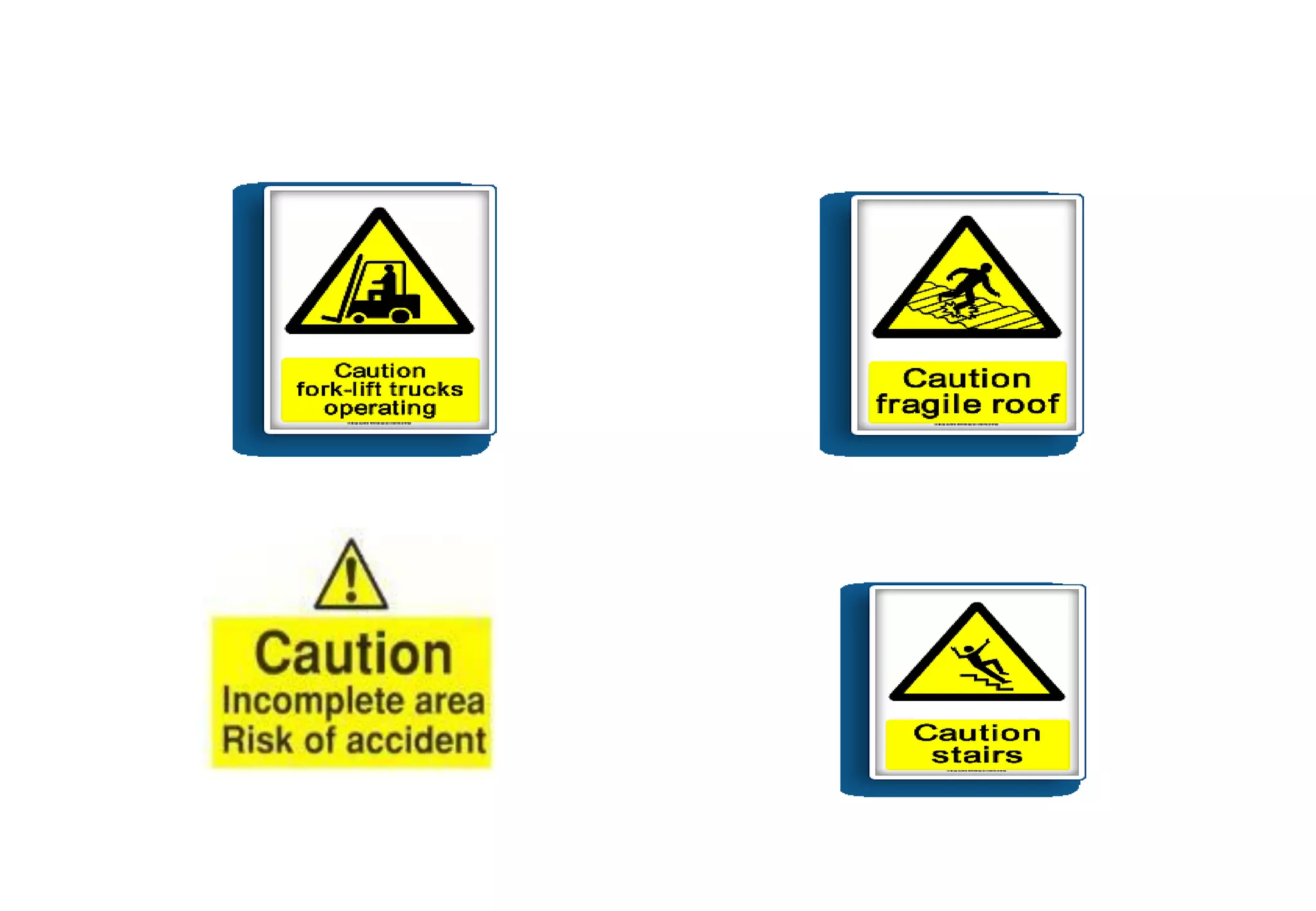 KNOW YOUR CONSTRUCTION SAFETY SIGNS. | PDF