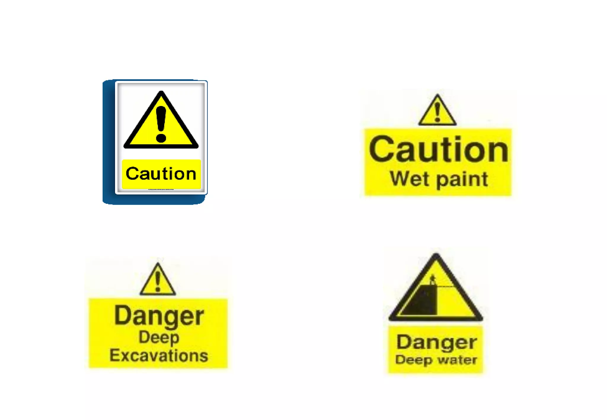 KNOW YOUR CONSTRUCTION SAFETY SIGNS. | PDF
