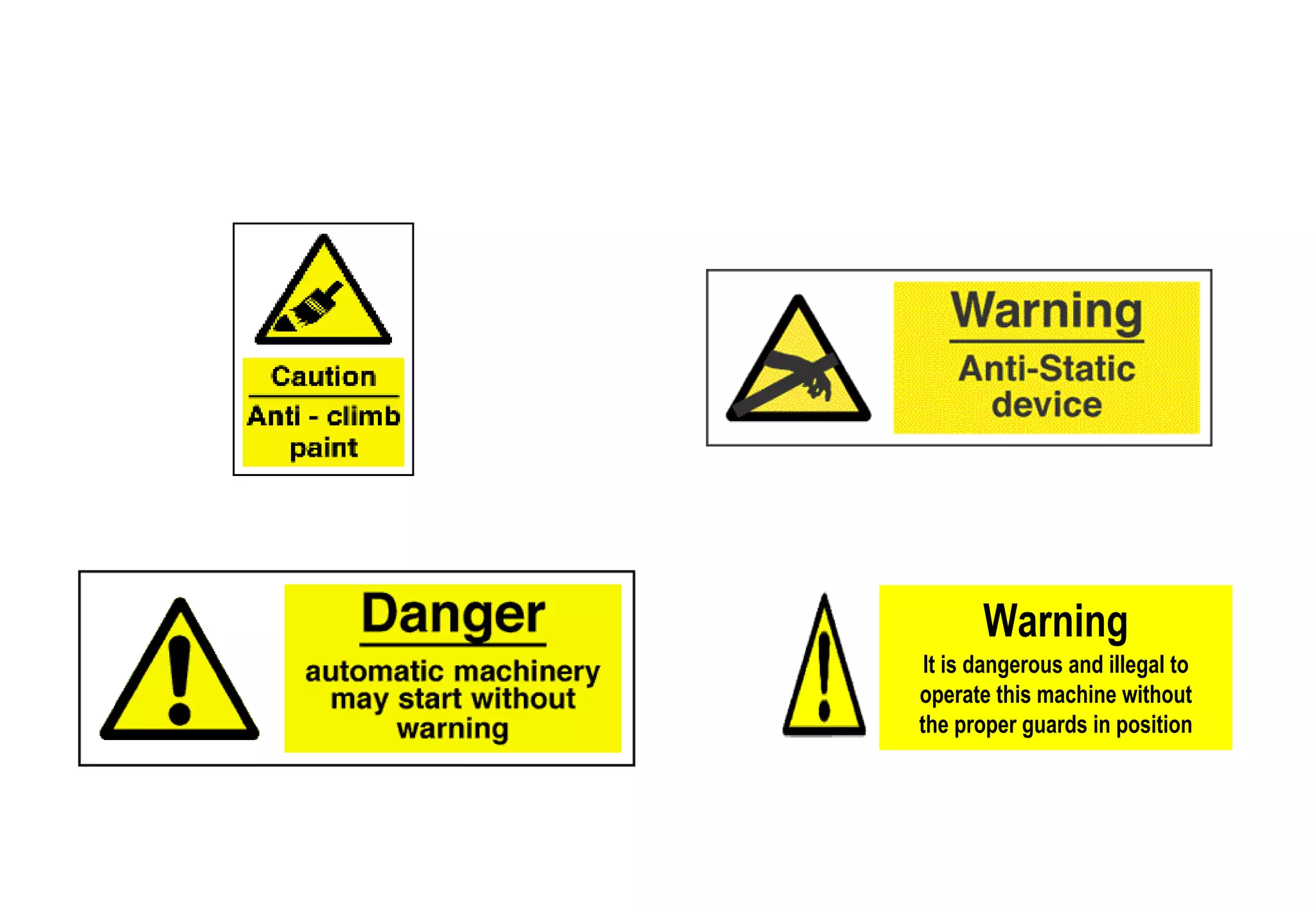 KNOW YOUR CONSTRUCTION SAFETY SIGNS. | PDF