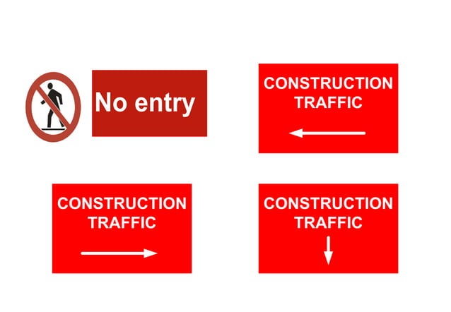 KNOW YOUR CONSTRUCTION SAFETY SIGNS. | PDF