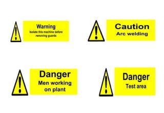 KNOW YOUR CONSTRUCTION SAFETY SIGNS. | PDF