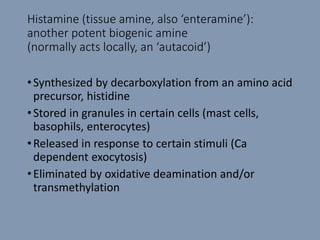 Autacoids ,histamine and antihistaminic | PPTX