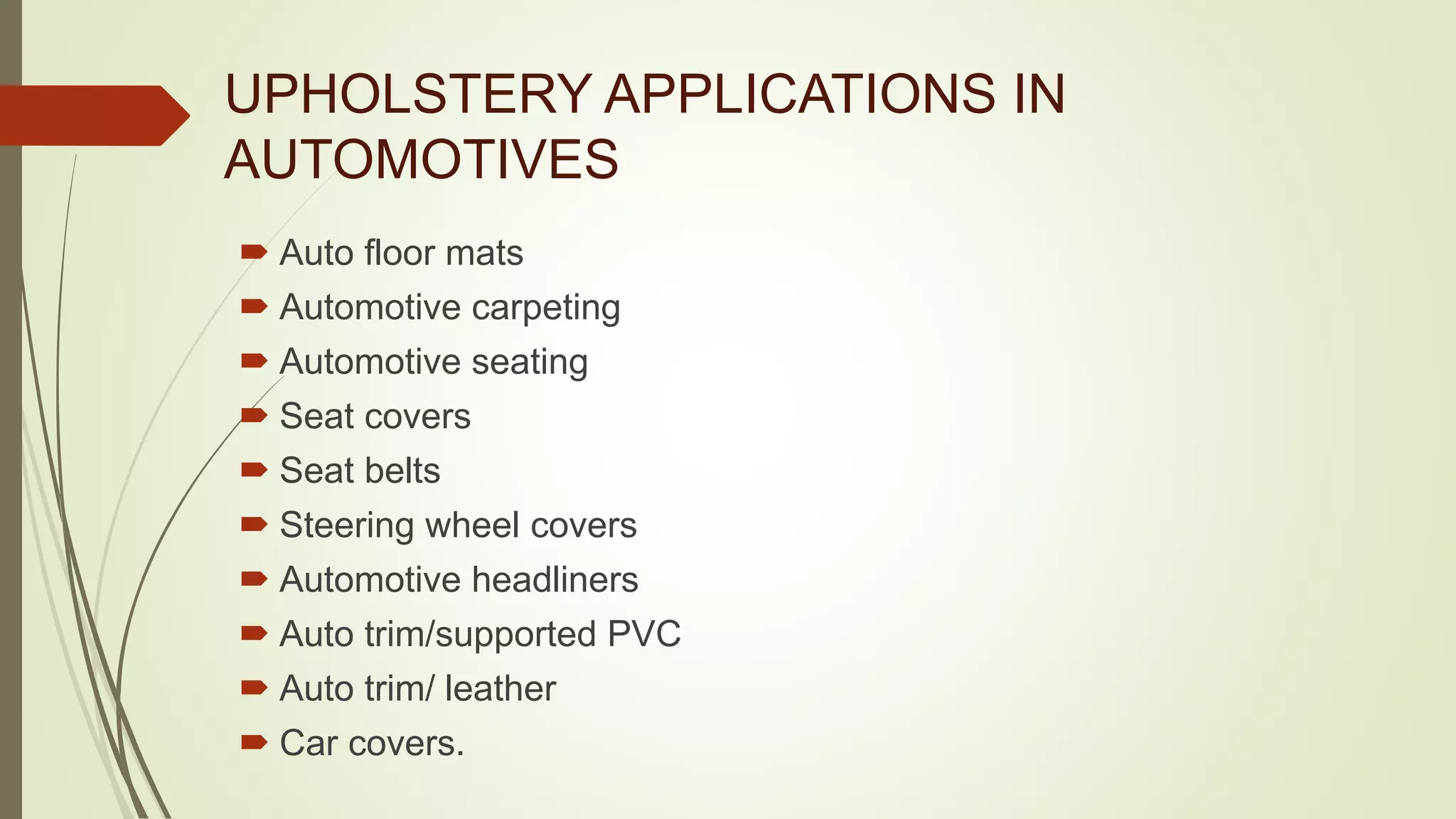 Autotech Technical Textile | PPTX
